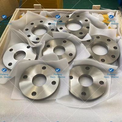Gr2 Titanium Flanges HG T20592 DN40 PN16 PL RF Slip On Flange